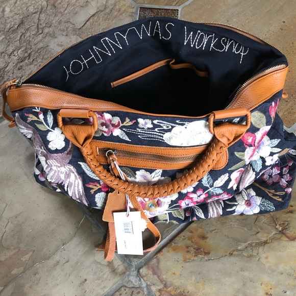 Johnny Was | Bags | Nwt Johnny Was Hisako Weekender Tote Bag | Poshmark